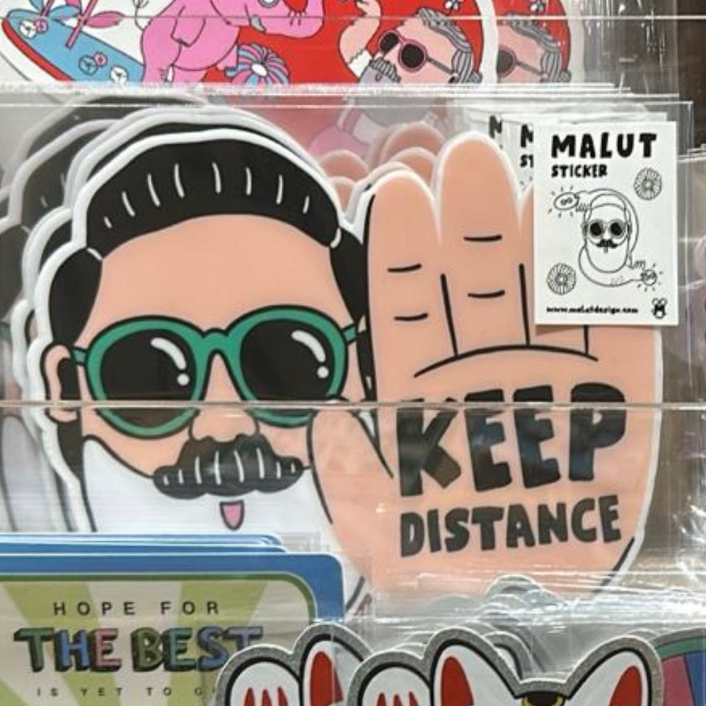 Keep Distance Sticker – B'IN SELECT