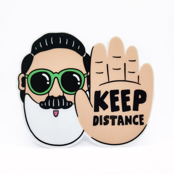 Car Sticker 車貼 | Keep Distance 保持距離 – B'IN SELECT
